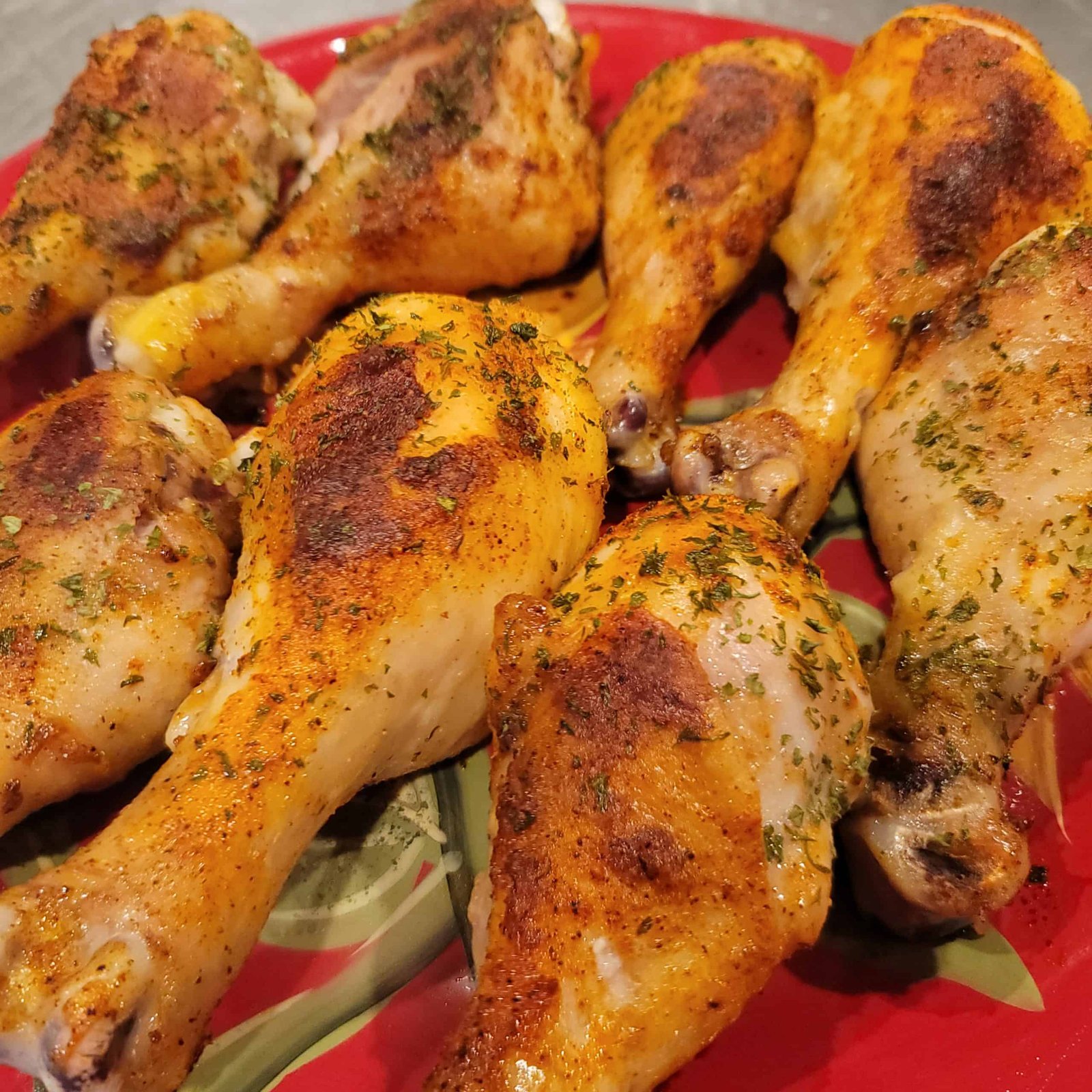 Crispy Chicken Legs - Jennifer Overstreet