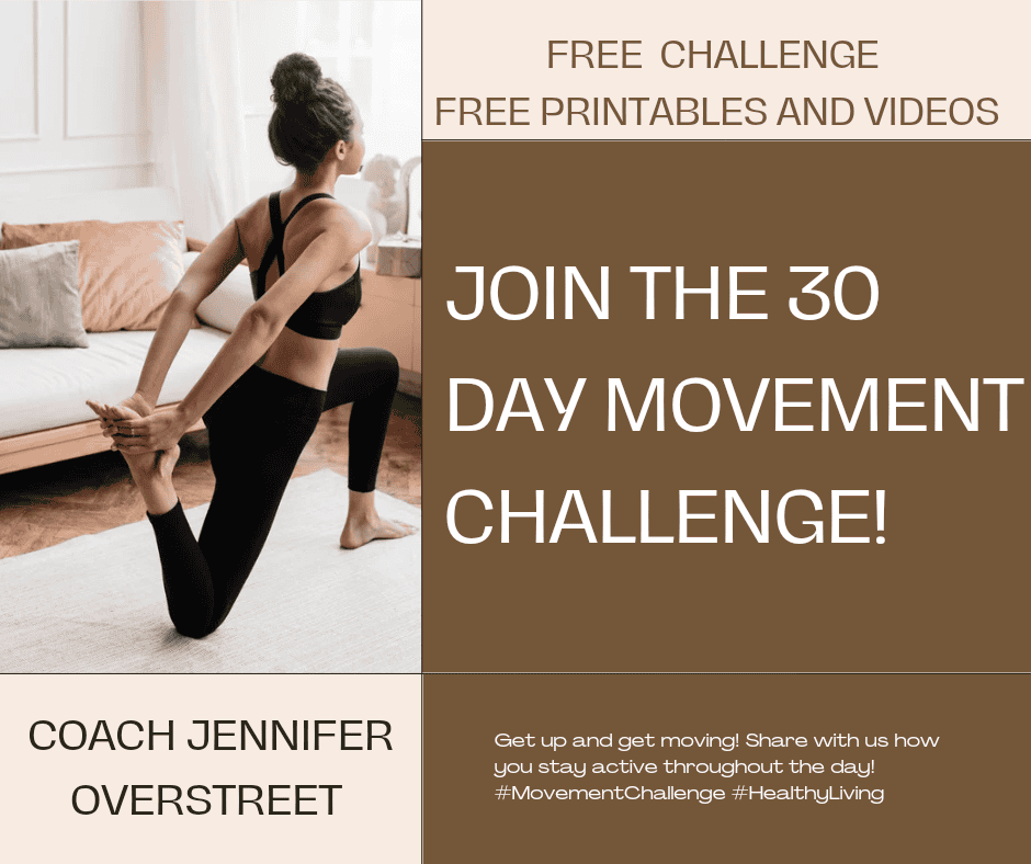 30 Day Movement Challenge - Jennifer Overstreet