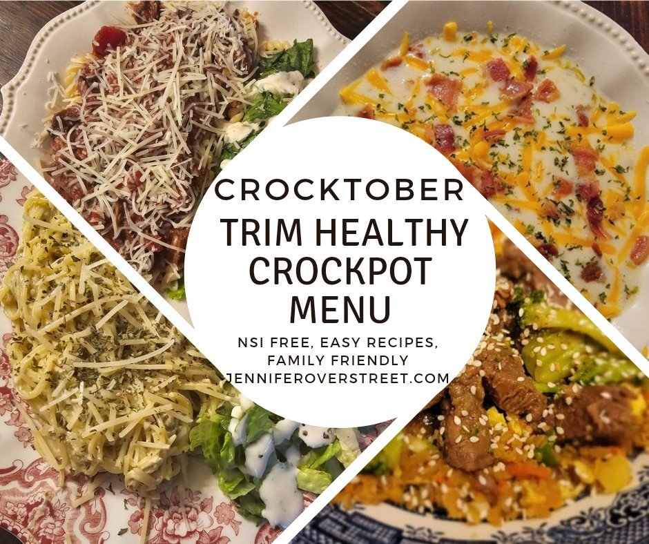 Trim Healthy Mama Crocktober Menu - Jennifer Overstreet