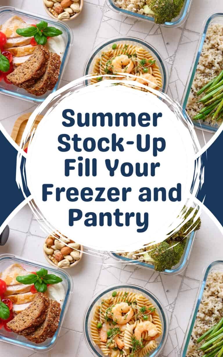 Summer Stock-up: Week 2 - Jennifer Overstreet