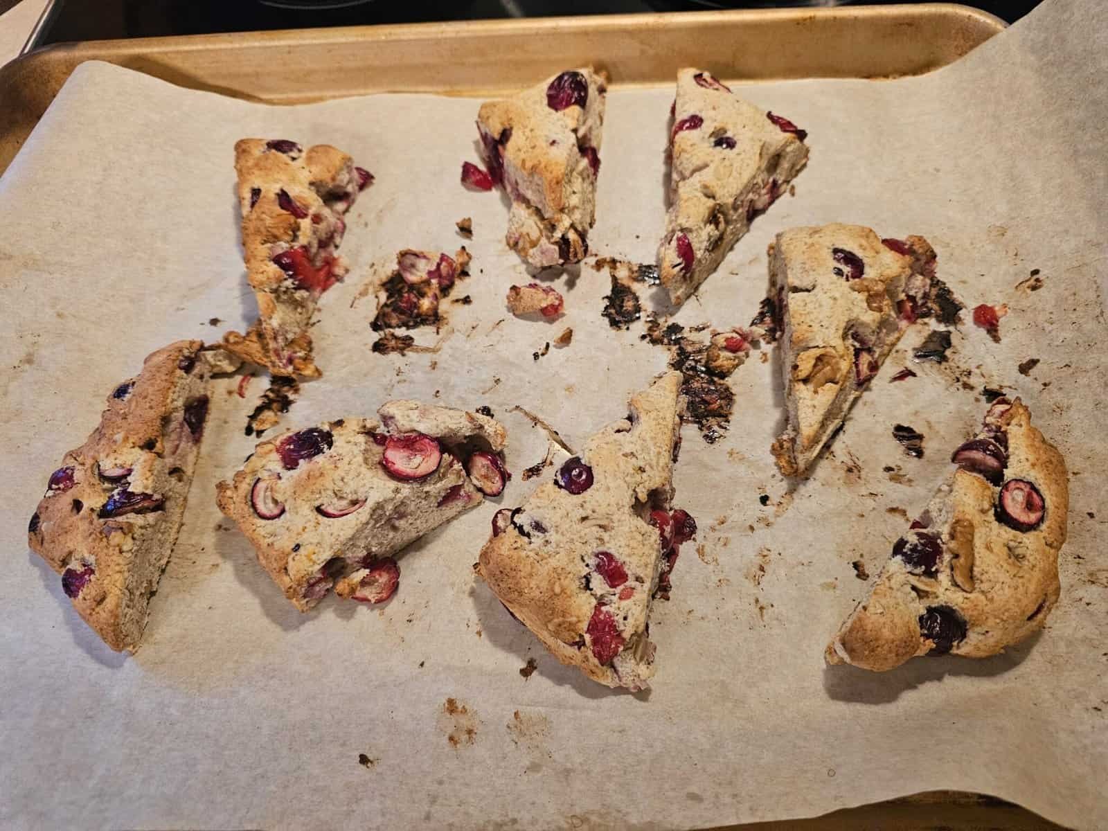 Orange Cranberry Fuel Pull Scones (THM FP – Low Carb, Sugar Free ...