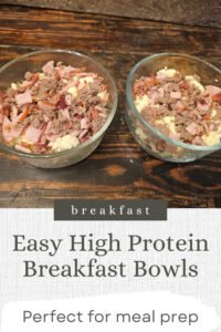 Easy High Protein Breakfast Bowls - Jennifer Overstreet